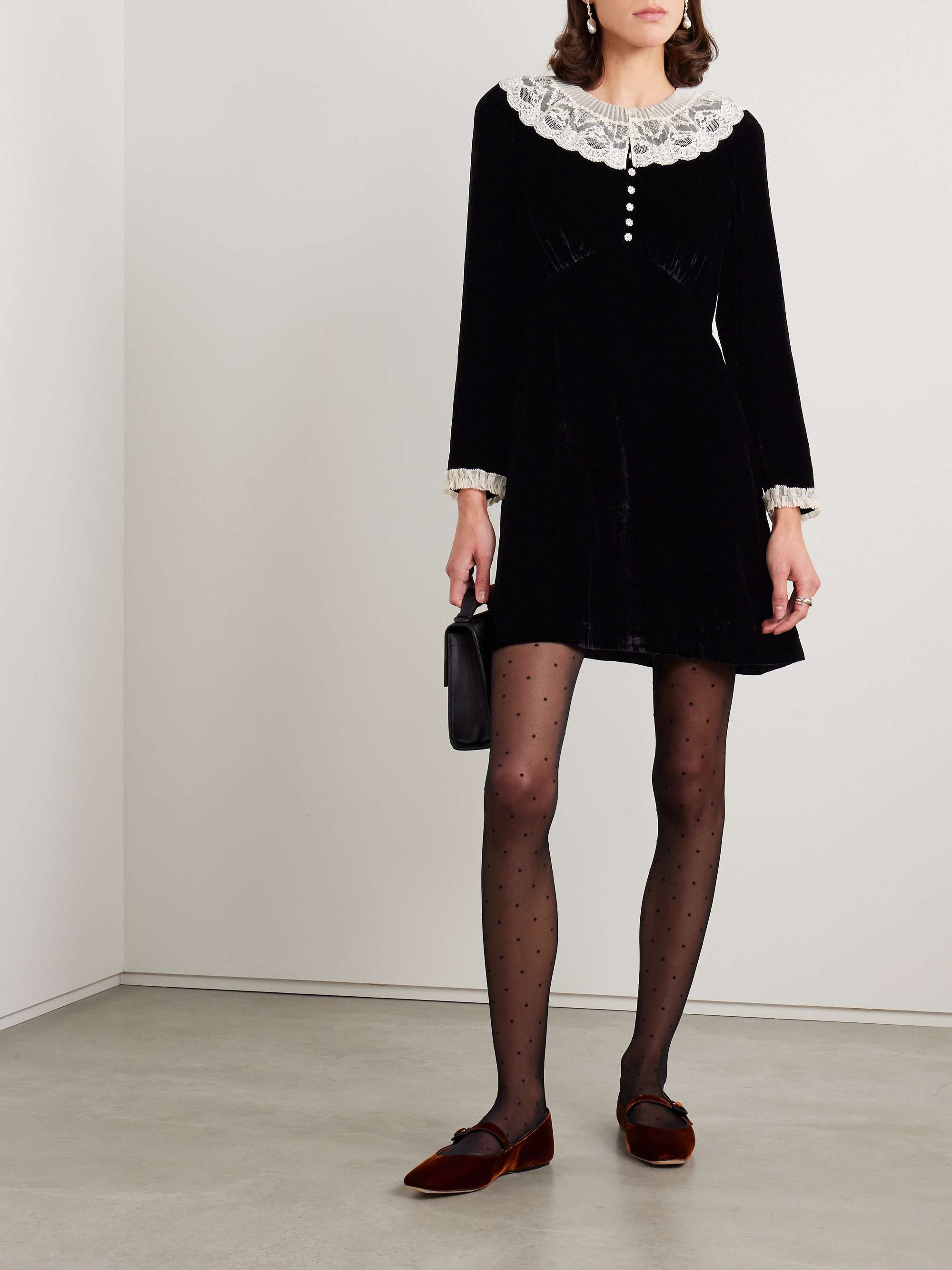 Lisbeth Velvet Mini Dress Lisbeth Velvet Mini Dress