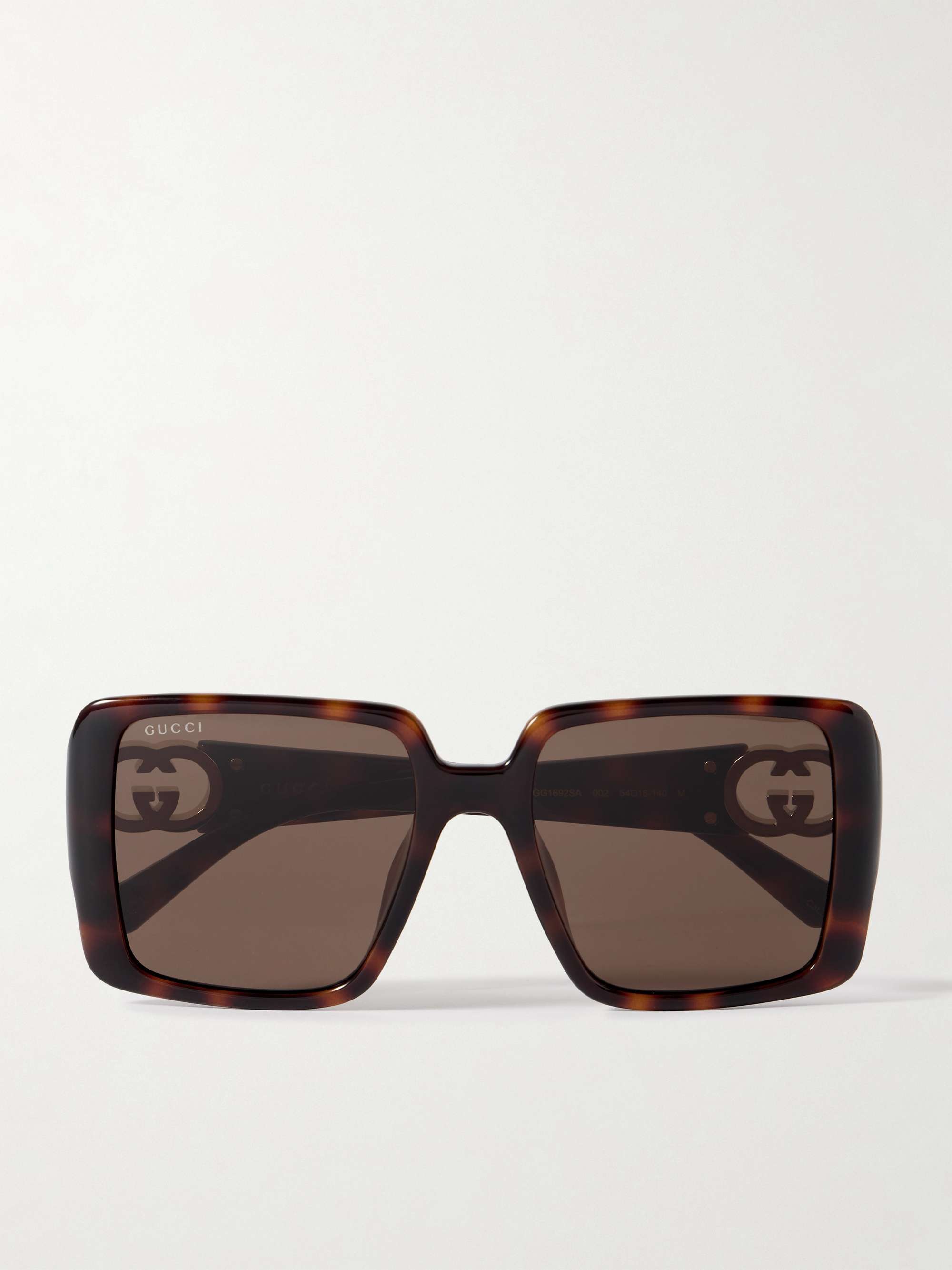 Gucci Oversized Square-Frame Sunglasses - Dark Brown  display picture 3