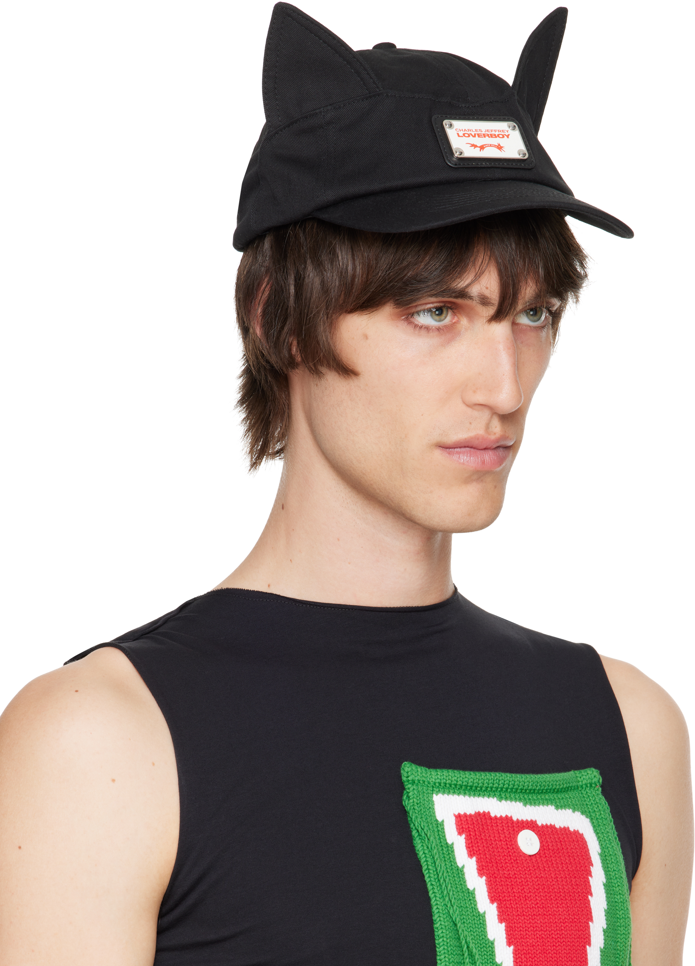 Buy CHARLES JEFFREY Ears Cap - Black At 9% Off | Editorialist