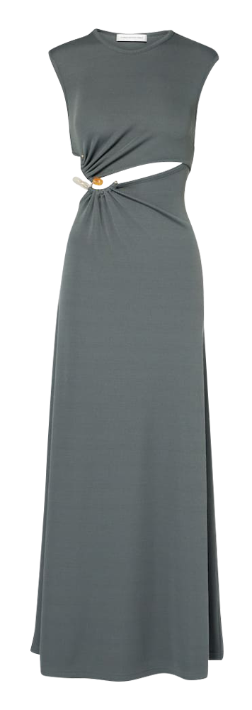 CHRISTOPHER ESBER Christopher Esber Concave Stone Maxi Dress