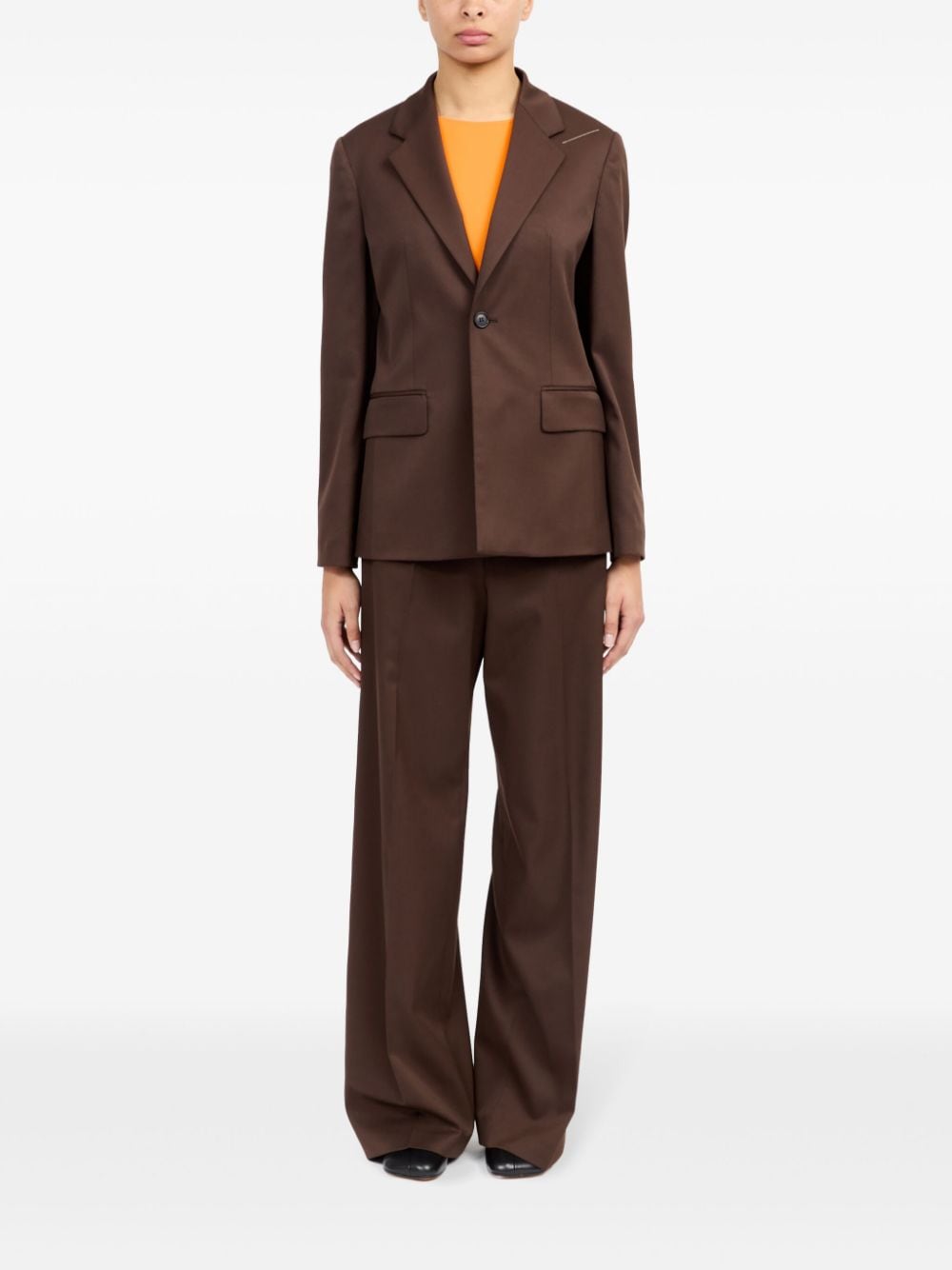MAISON MARGIELA MM6 Maison Margiela Single-Stitch Blazer