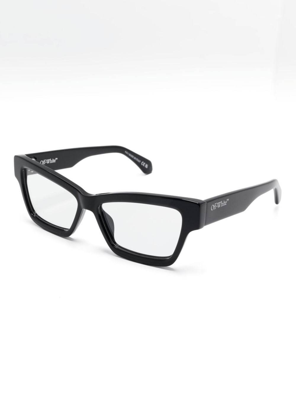 Off-White Style 56 Glasses - Black | Editorialist display picture 1