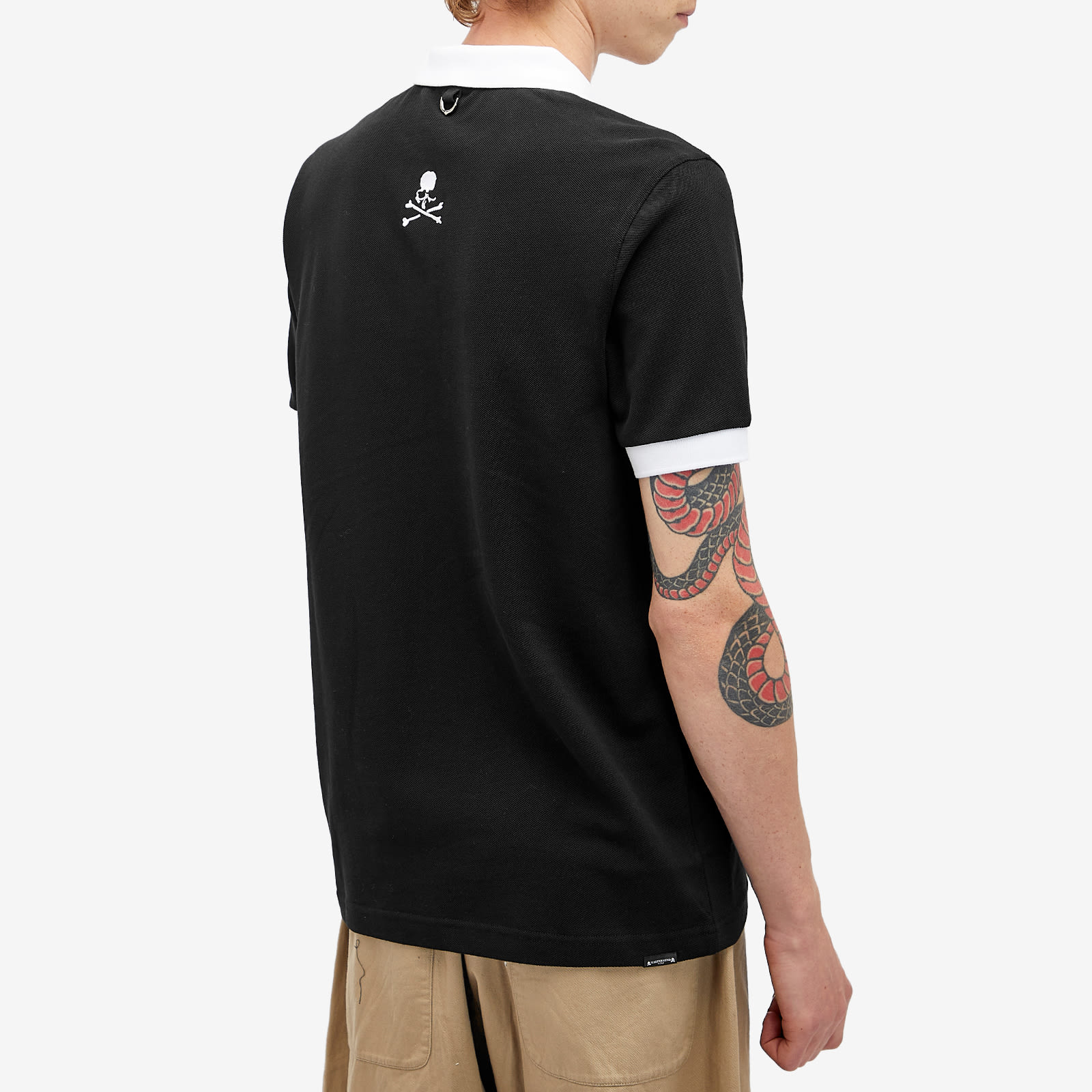 Fred Perry X Mastermind Polo Shirt - Black | Editorialist