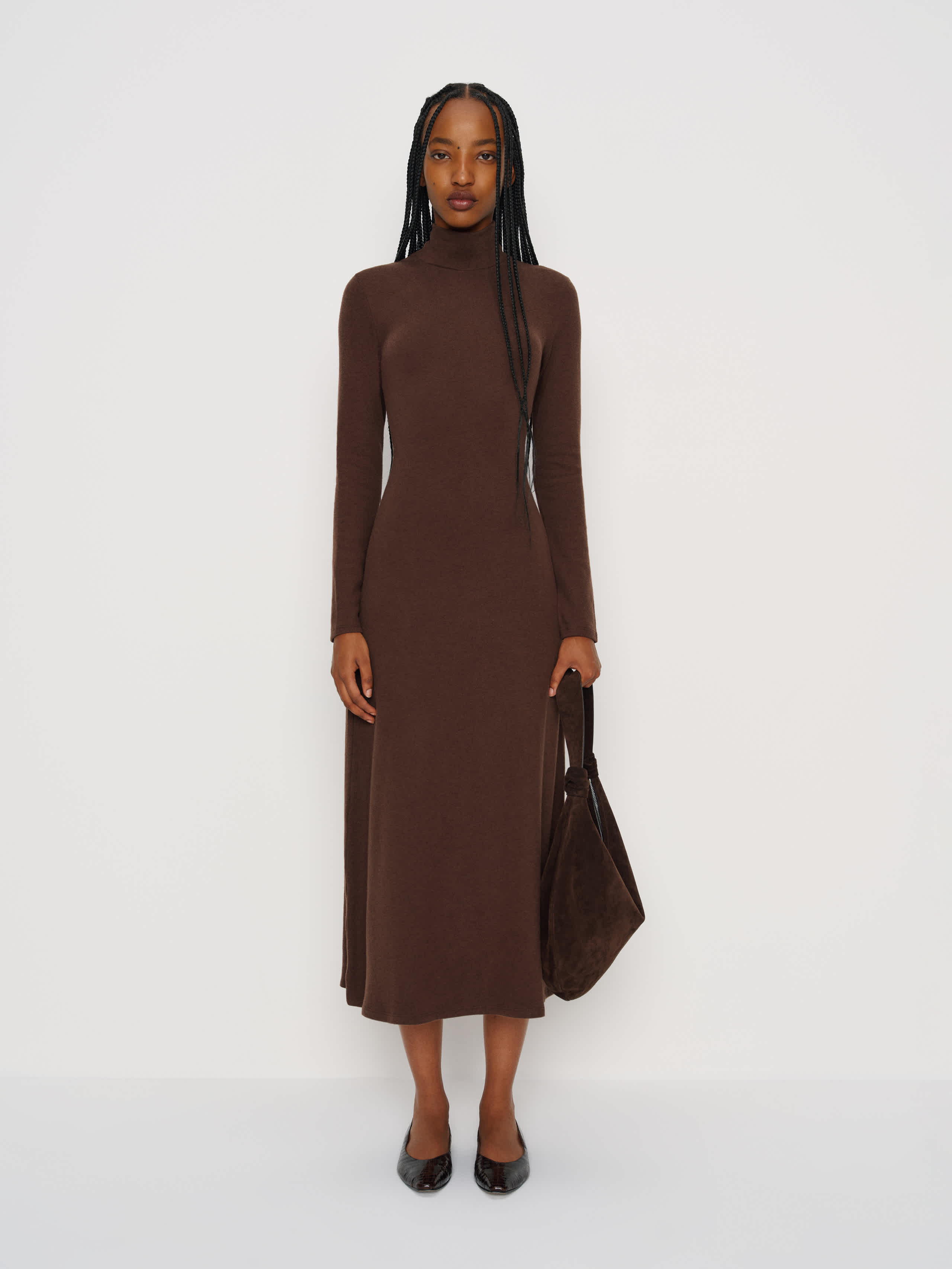 Reformation Willa Knit Midi Dress In Black - 70% Off | Editorialist Reformation Willa Knit Midi Dress In Black - 70% Off | Editorialist