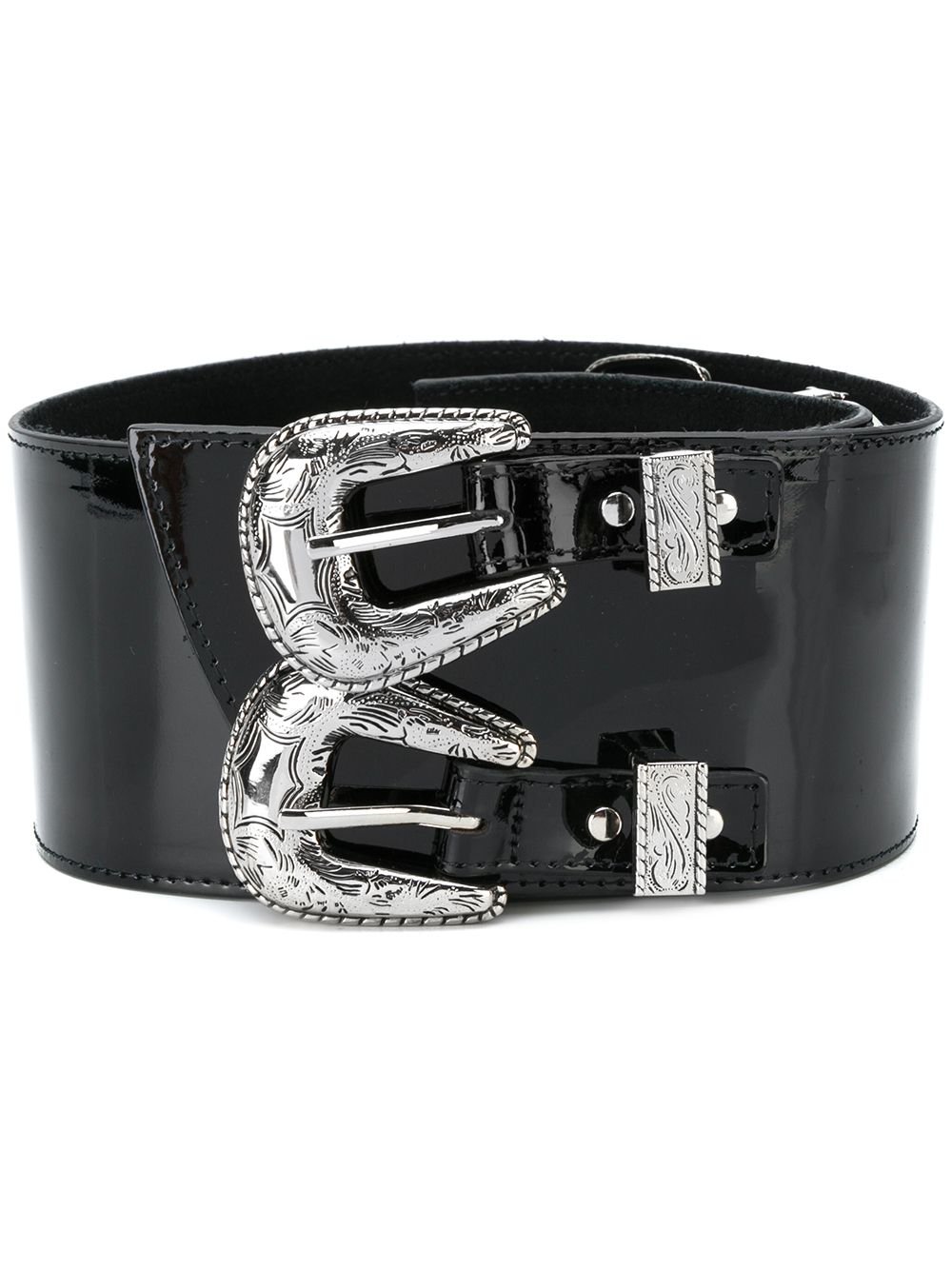 B-Low The Belt Double Buckle Waist Belt In Black - 35% Off  display picture 3