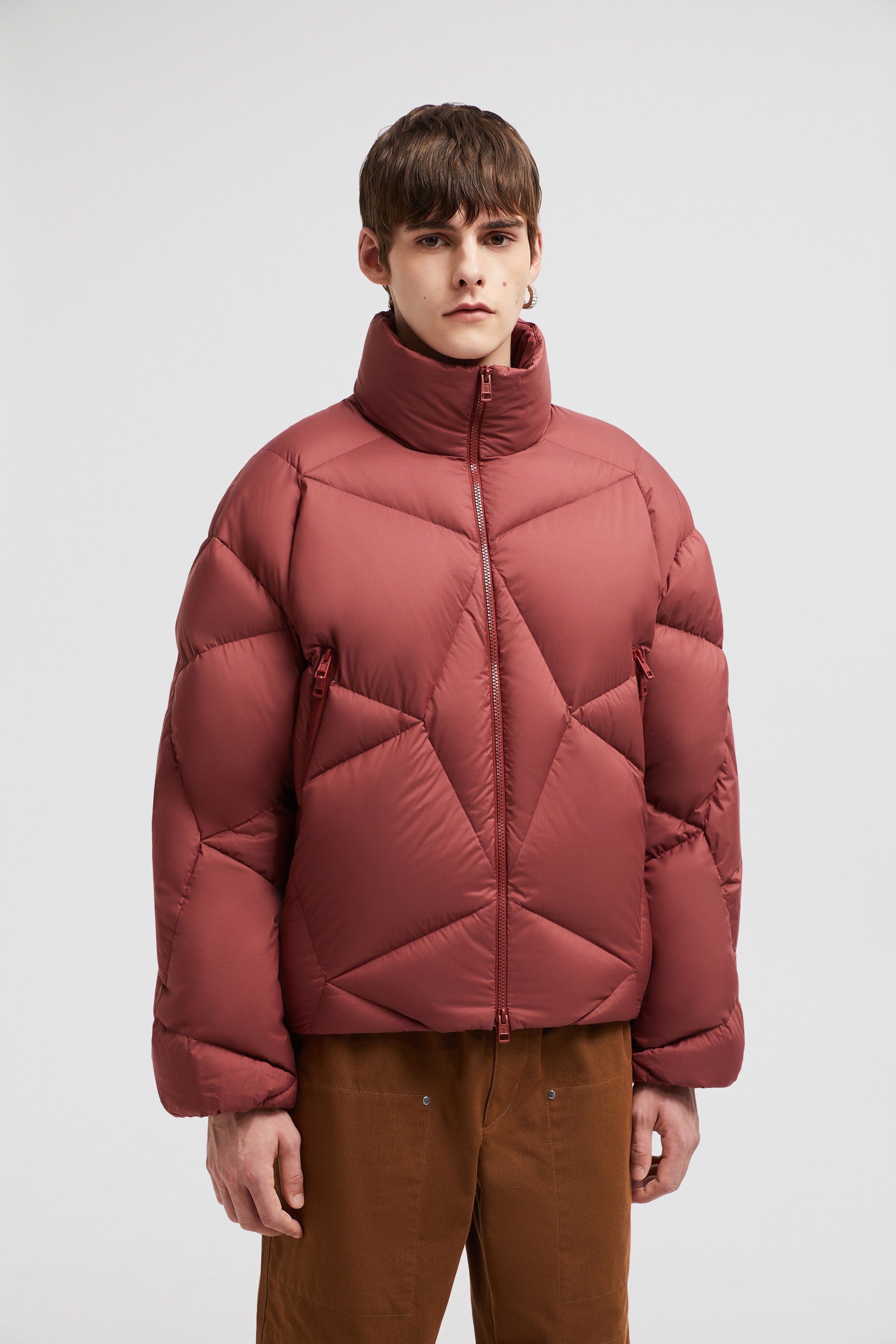 Moncler Vardar Graphic-Quilted Down Jacket - Black | Editorialist