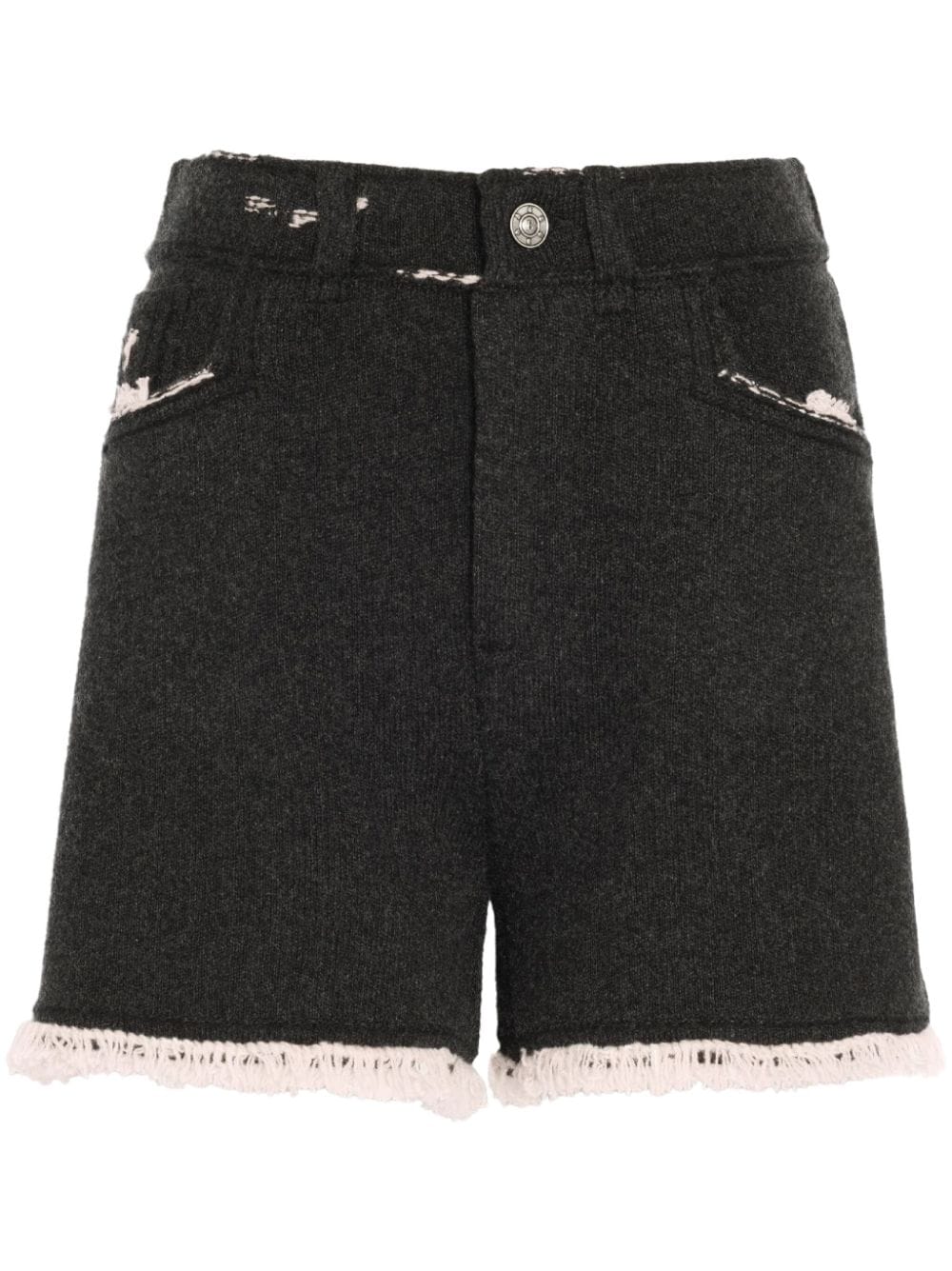 BARRIE Barrie Fringed Denim Jacket