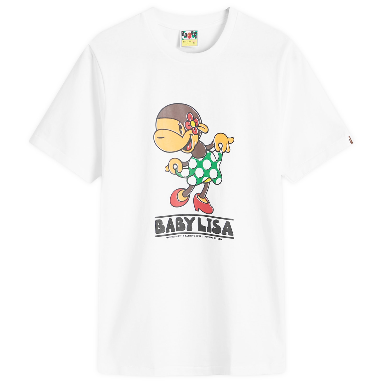 A Bathing Ape Classic Baby Lisa T-Shirt - White | Editorialist