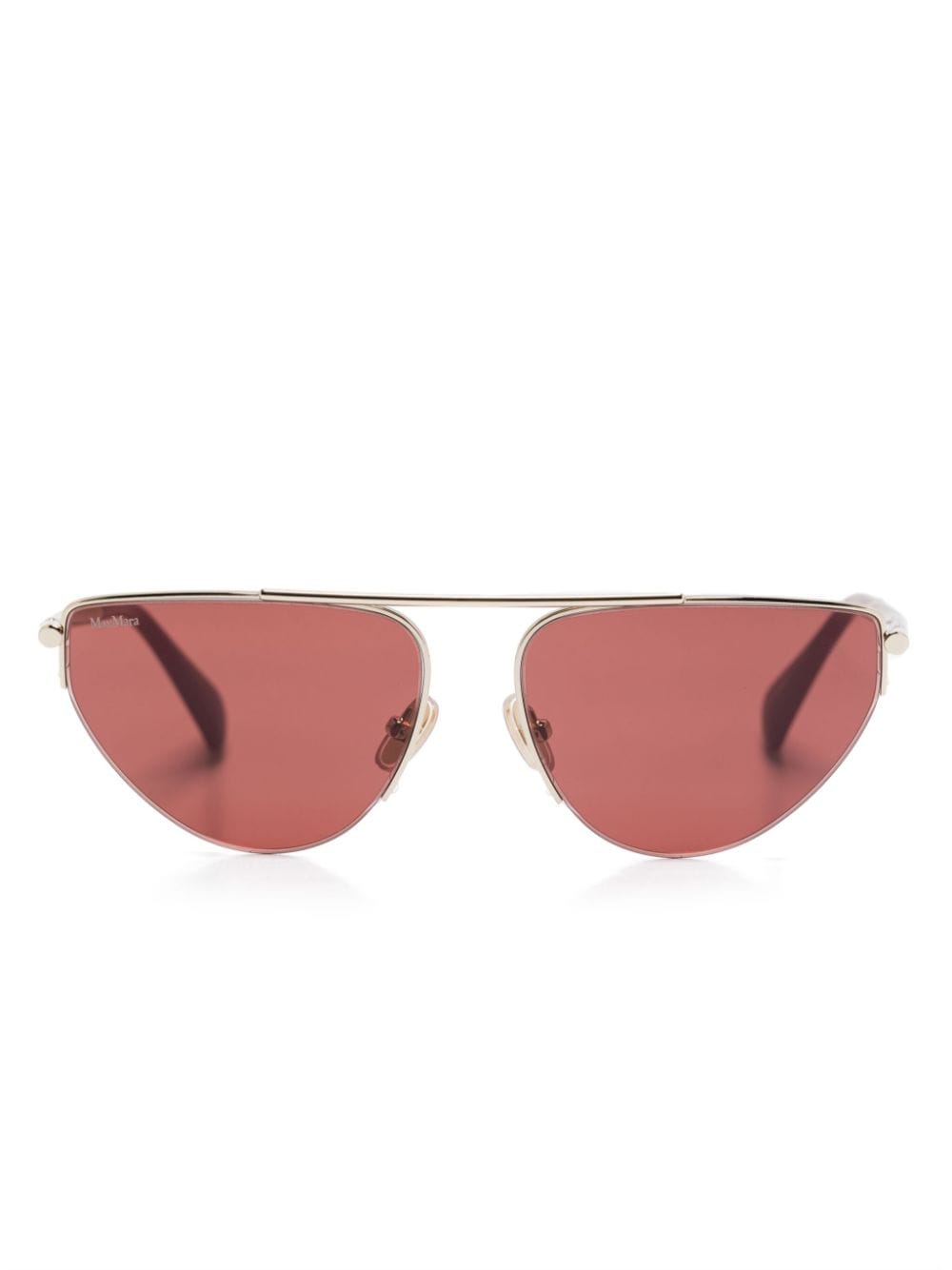 Max Mara Mm0122 Sunglasses - Gold | Editorialist display picture 1