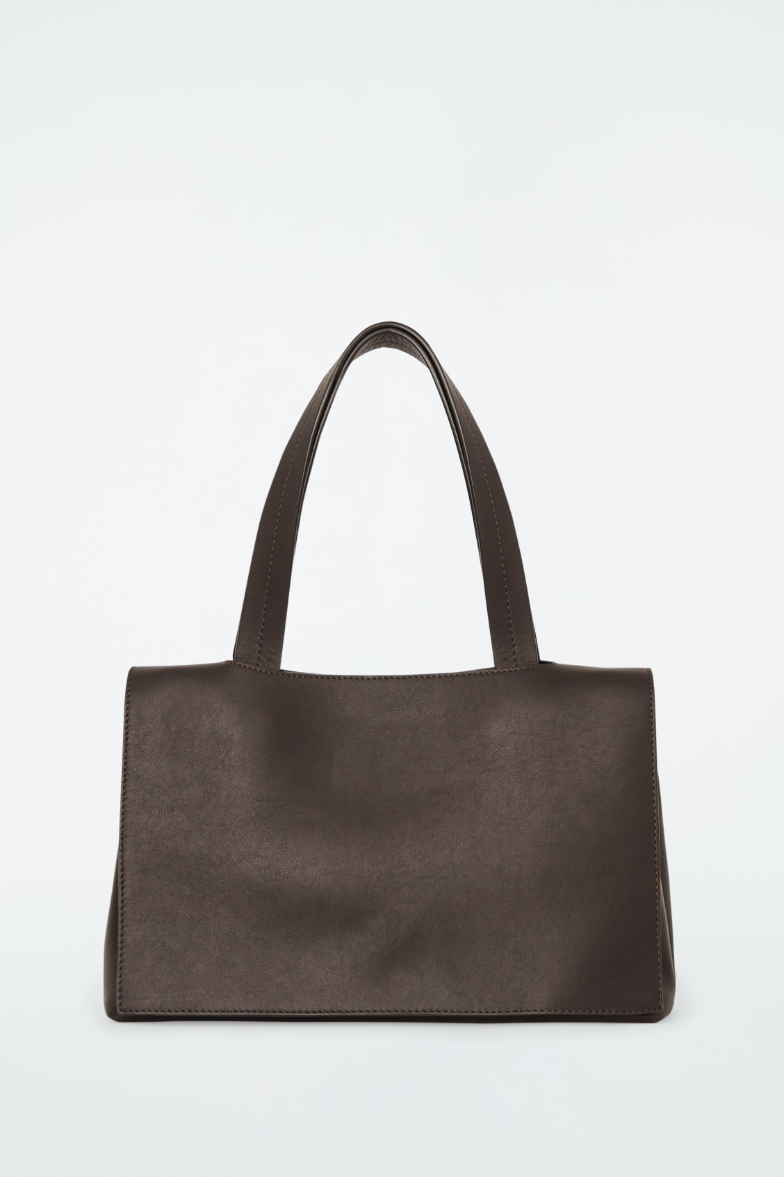 ショルダーバッグ cos MINI LEATHER TOTE LEATHER MINI SHOULDER BAG レザー製ミニショルダーバッグ ブラック