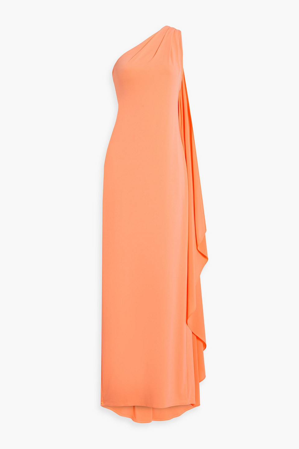 Alice + Olivia Halter Maxi Gown With Detachable Scarf - Red | Editorialist Alice + Olivia Halter Maxi Gown With Detachable Scarf - Red | Editorialist