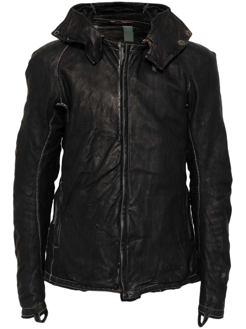 Boris Bidjan Saberi Leather Jacket - Black | Editorialist