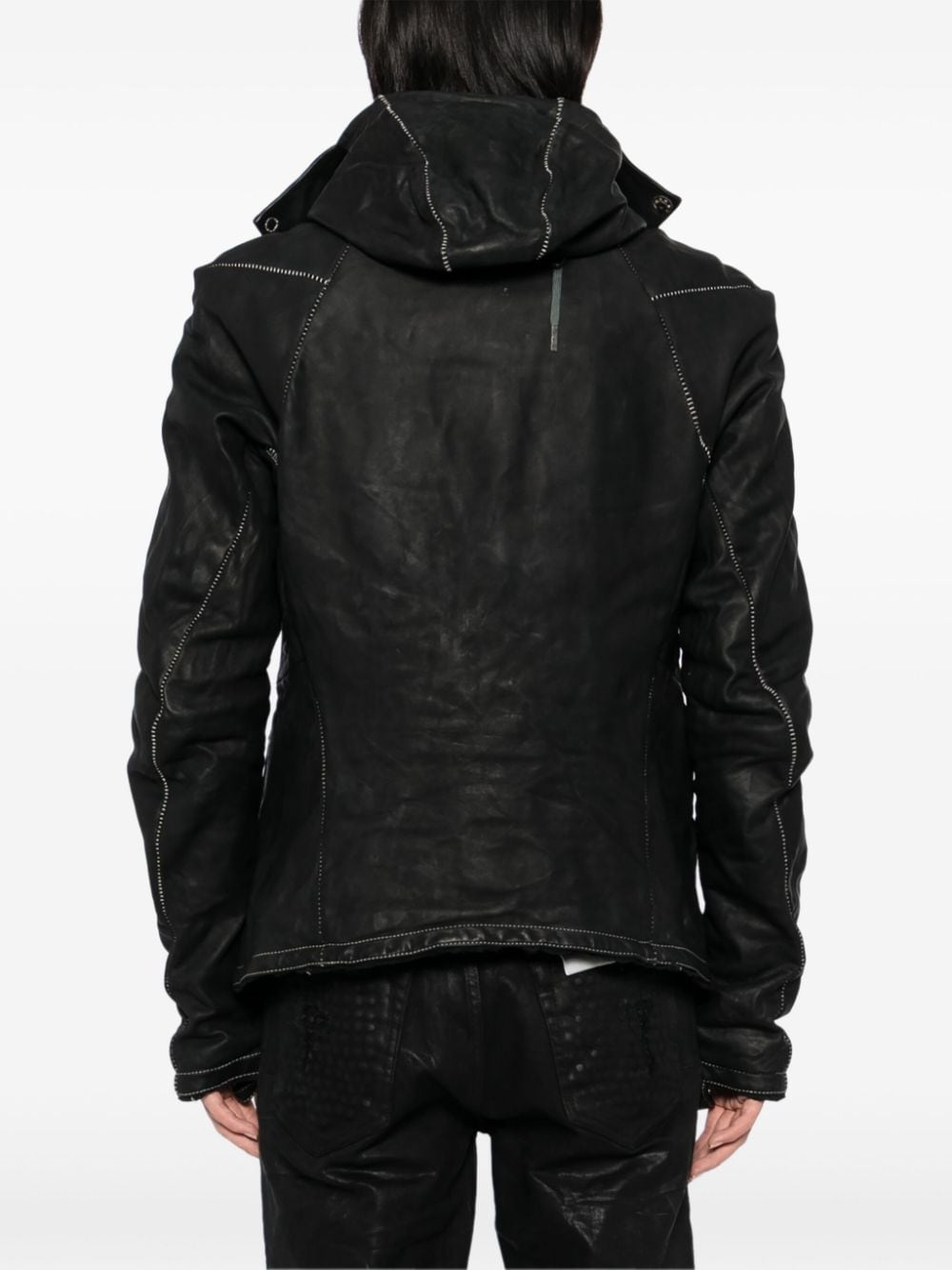 ジャケット・アウター Boris Bidjan Saberi 15AW leather jacket 32956756~black_3.jpg