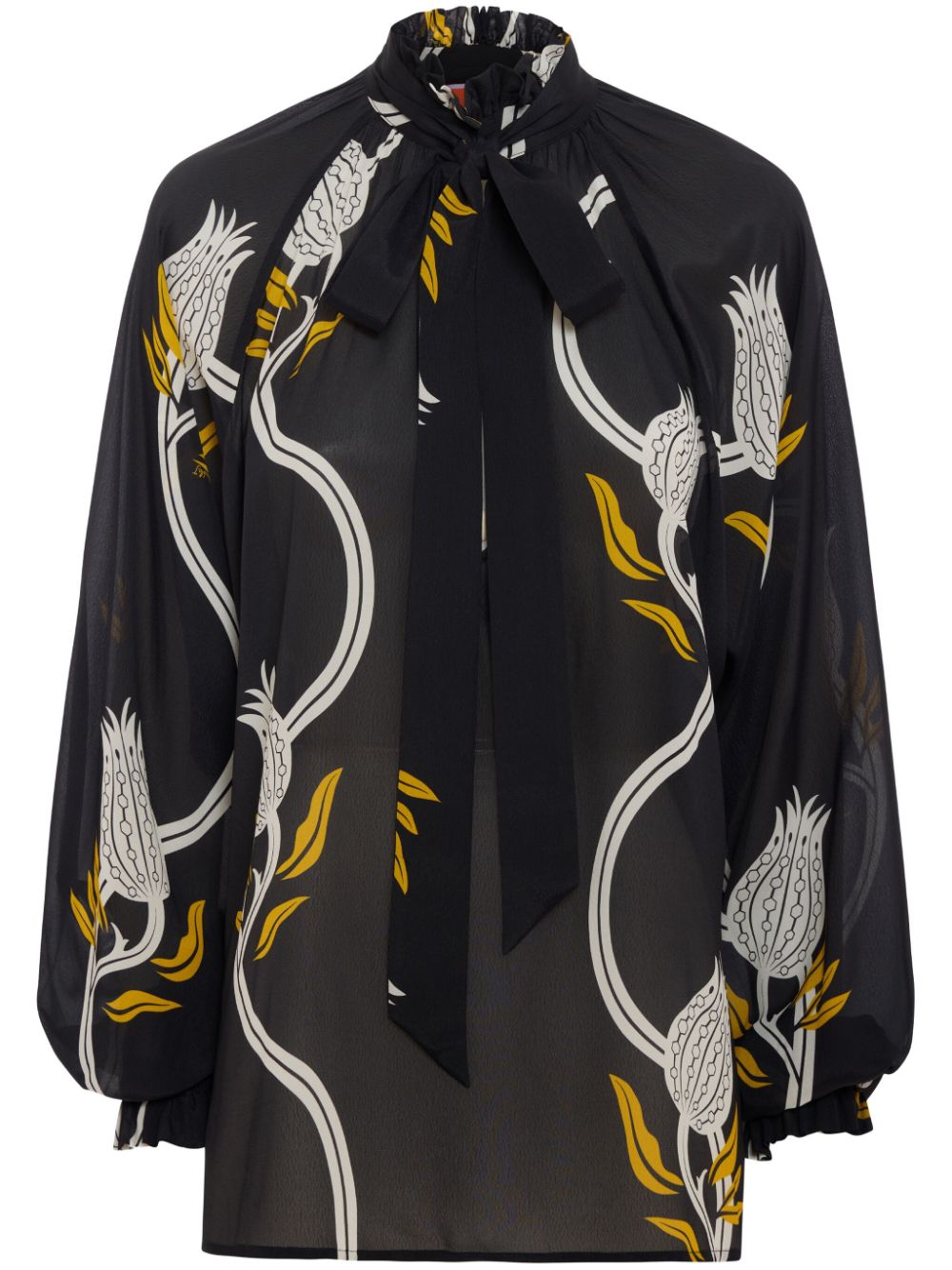 LA DOUBLEJ La DoubleJ Cerere Printed Blouse