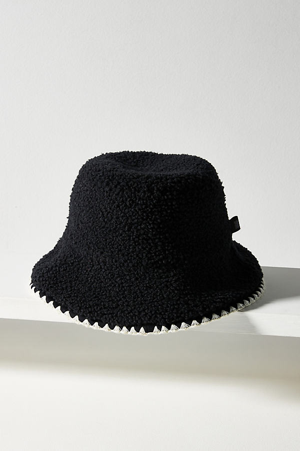 Ugg Sherpa Scallop Bucket Hat - Green | Editorialist display picture 1