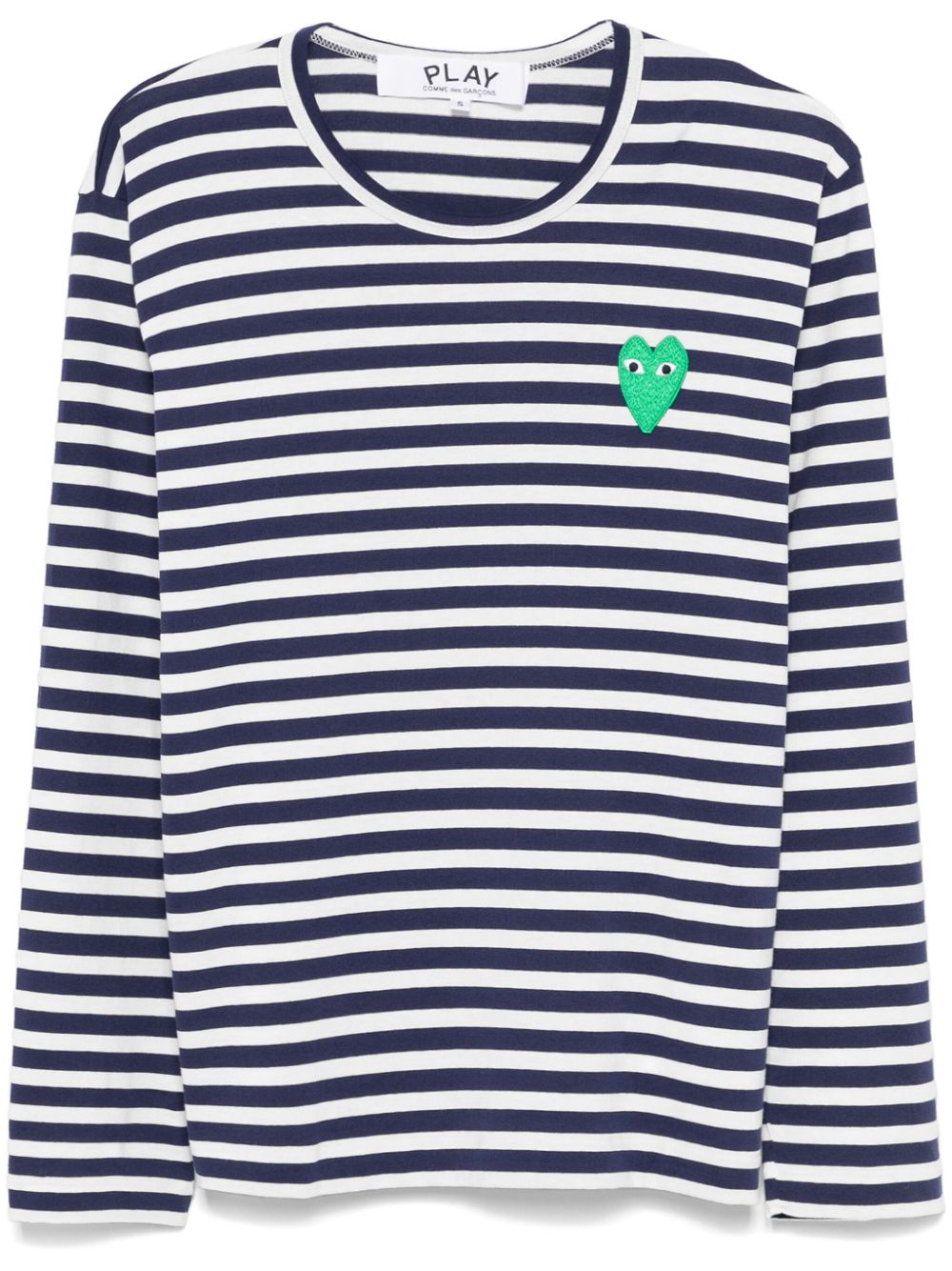PLAY COMME DES GARCON Comme Des Garçons Play Heart-Patch T-Shirt