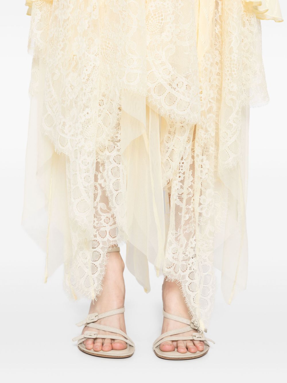 white flowy dress mini Adair White Mini Dress - US 12