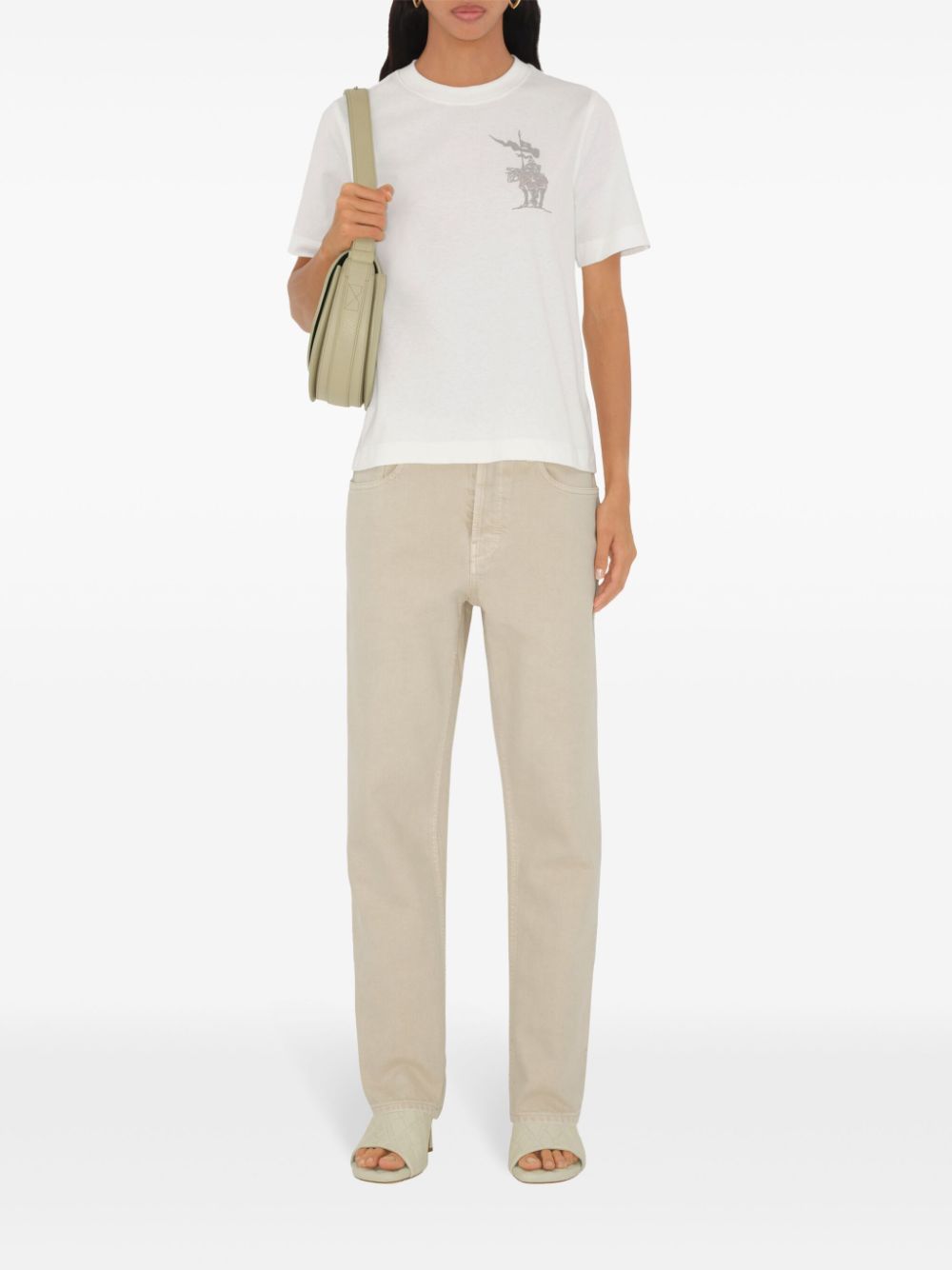 BURBERRY Burberry Equestrian Knight-Motif T-Shirt
