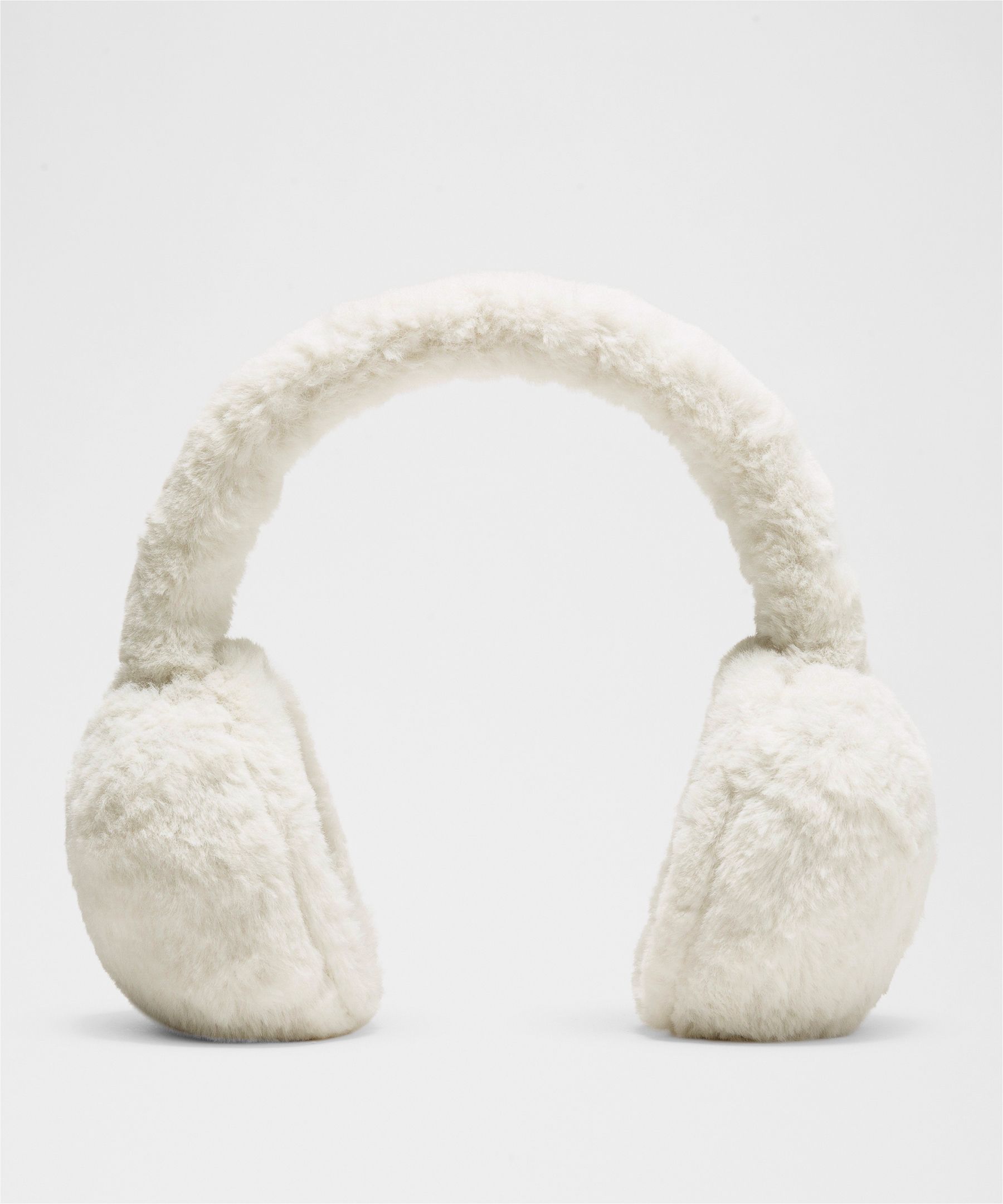 Lululemon Plush Fleece Earmuffs - Bone | Editorialist display picture 1