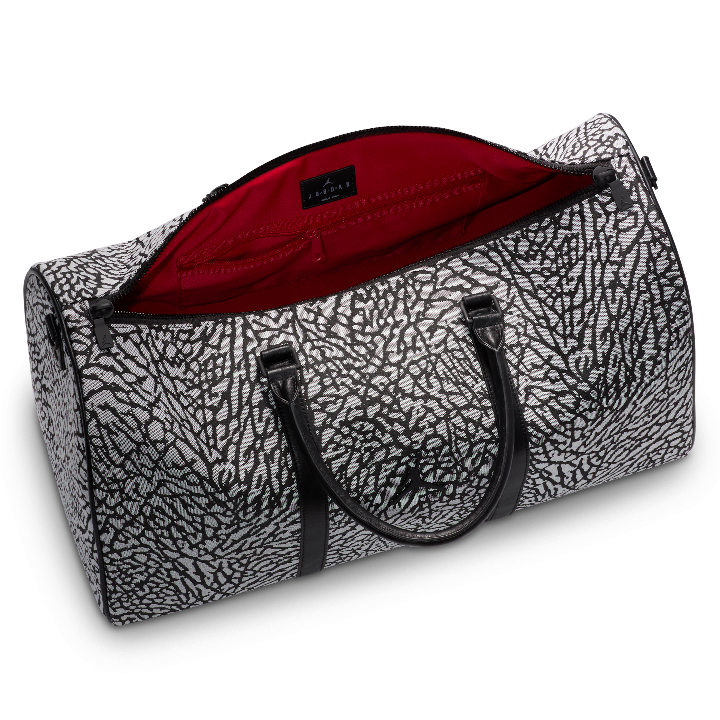 Jordan Icon Duffle Bag - Black | Editorialist