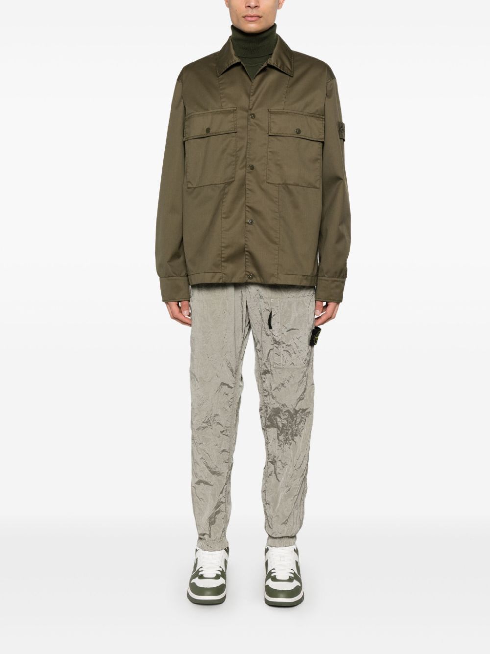 STONE ISLAND Stone Island Compass Badge Jacket