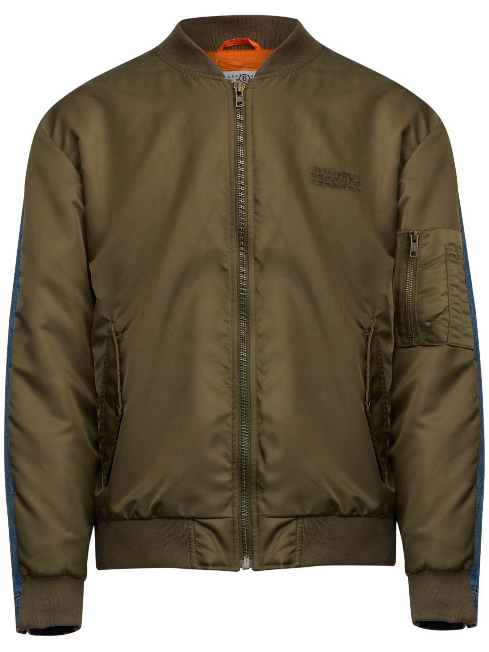 MAISON MARGIELA MM6 Maison Margiela Numbers-Motif Bomber Jacket