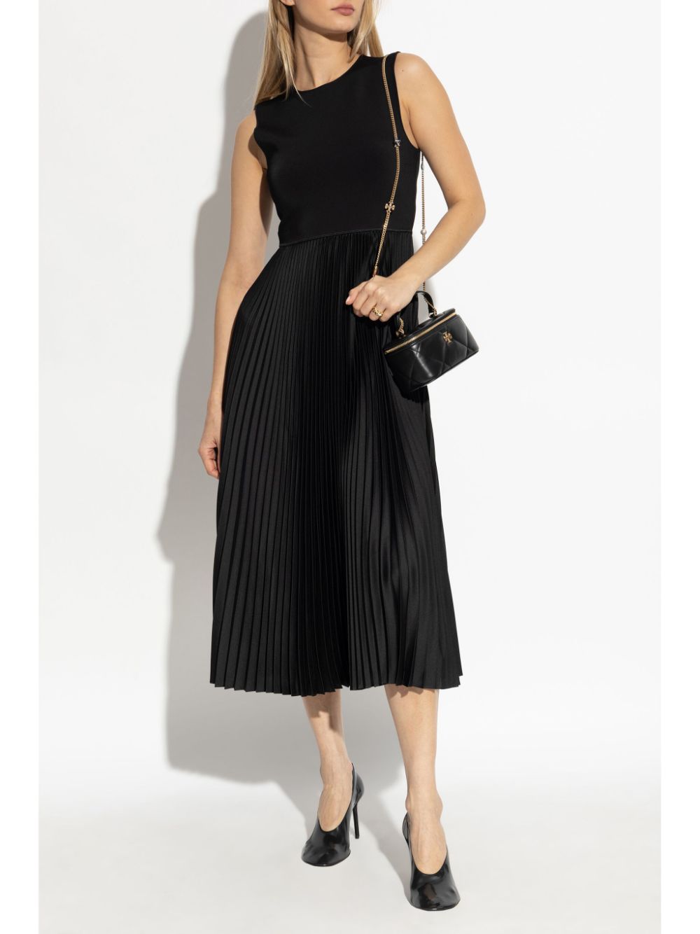 THEORY Theory Pleated Midi Dress