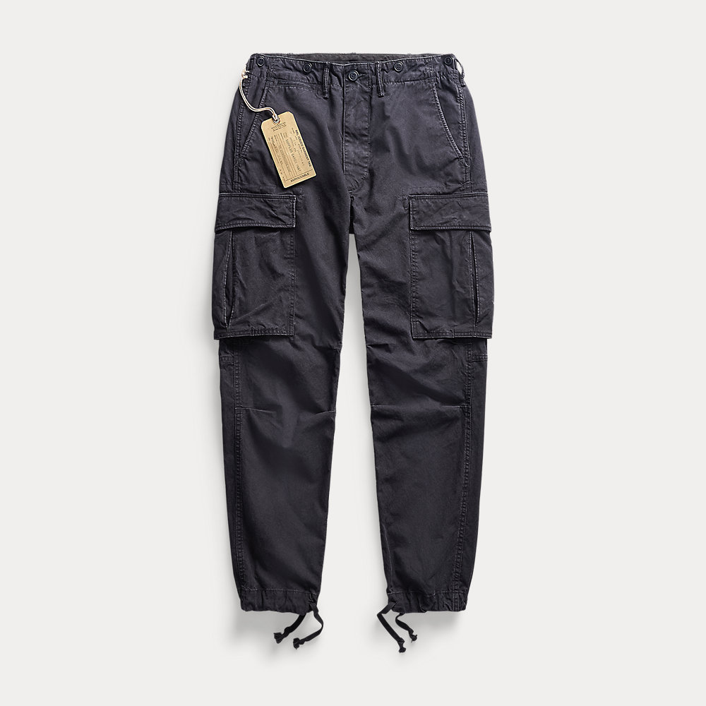 Ralph Lauren Surplus Poplin Cargo Pant - Black | Editorialist