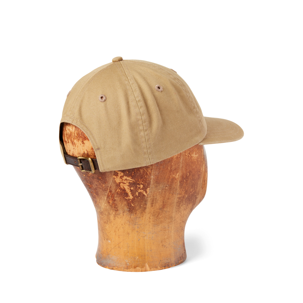 Ralph Lauren Ranch Logo Twill Cap - Khaki | Editorialist