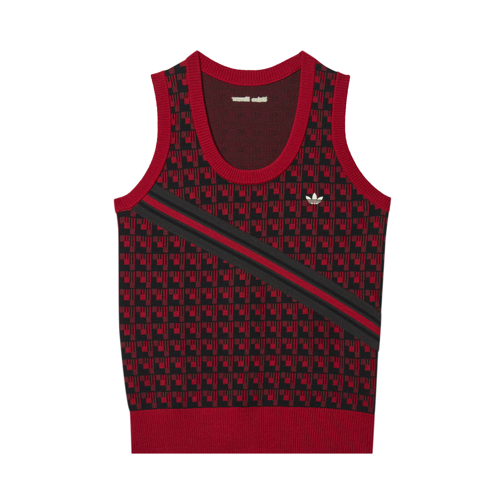 Buy Adidas X Wales Bonner Argyle Knitted Vest - Green At 24% Off 