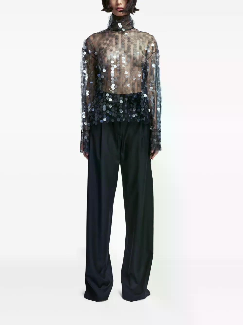 16ARLINGTON 16Arlington Olall Sequinned Top