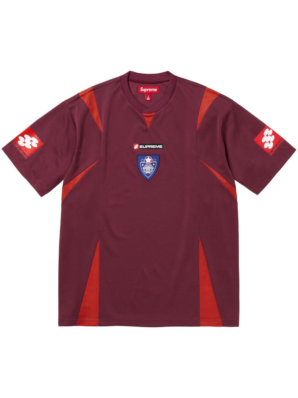 Supreme Crest Soccer Jersey - Red | Editorialist