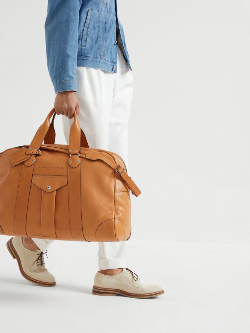 BRUNELLO CUCINELLI Brunello Cucinelli Vachetta Duffle Bag