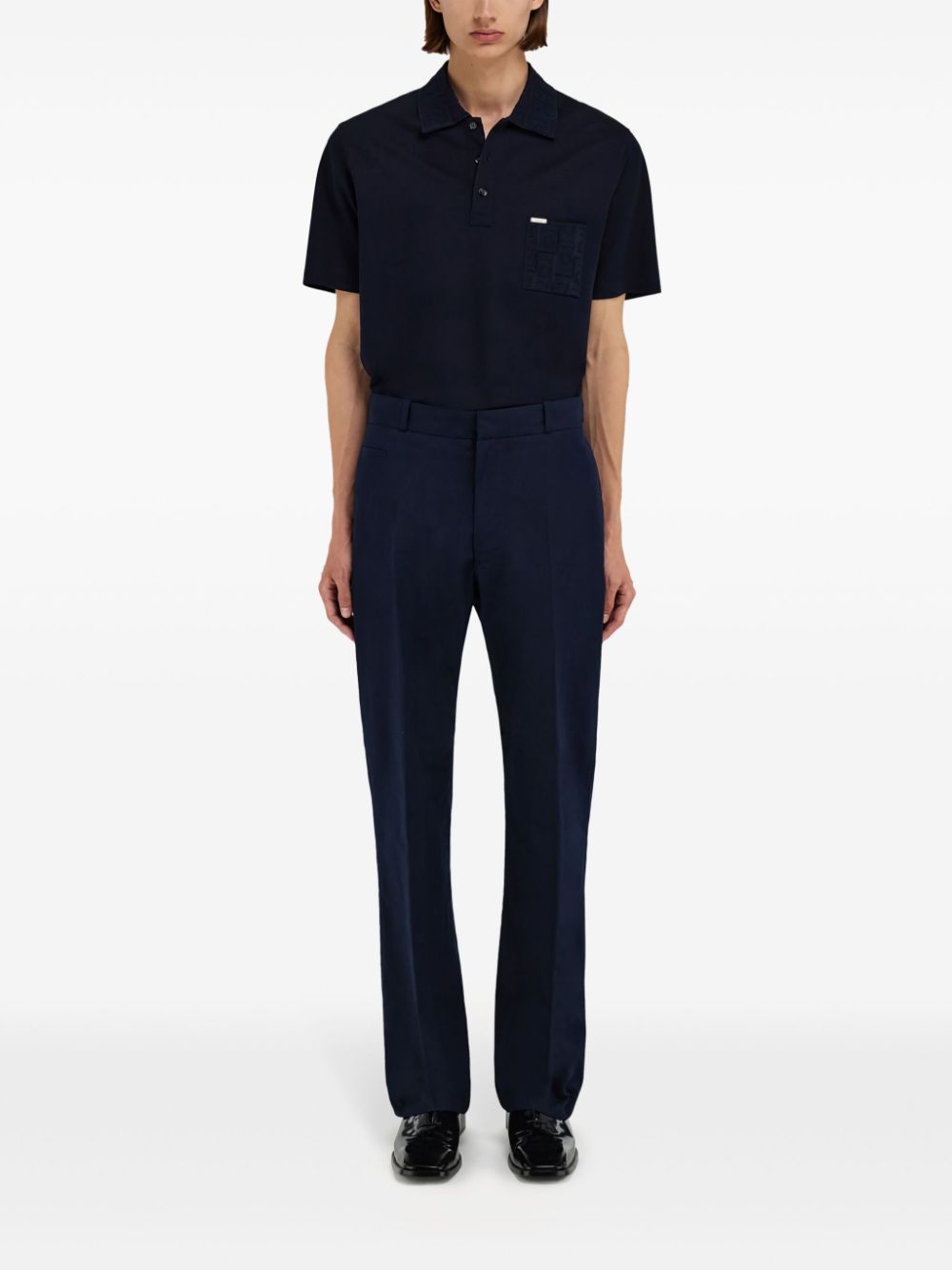 SALVATORE FERRAGAMO Ferragamo organic cotton trousers