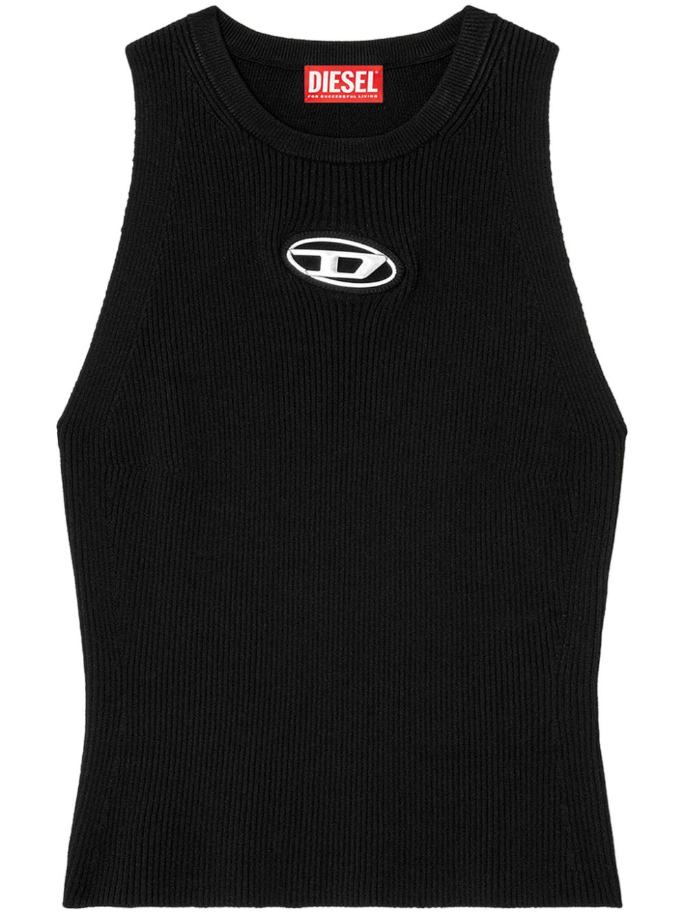 Diesel Black M-Caddix Tank Top - 9xx - 24% Off | Editorialist
