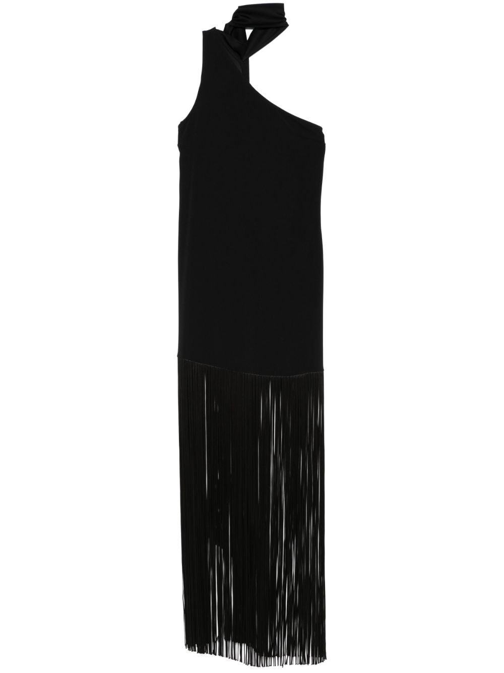 TALLER MARMO Taller Marmo Asymmetric Fringed Dress