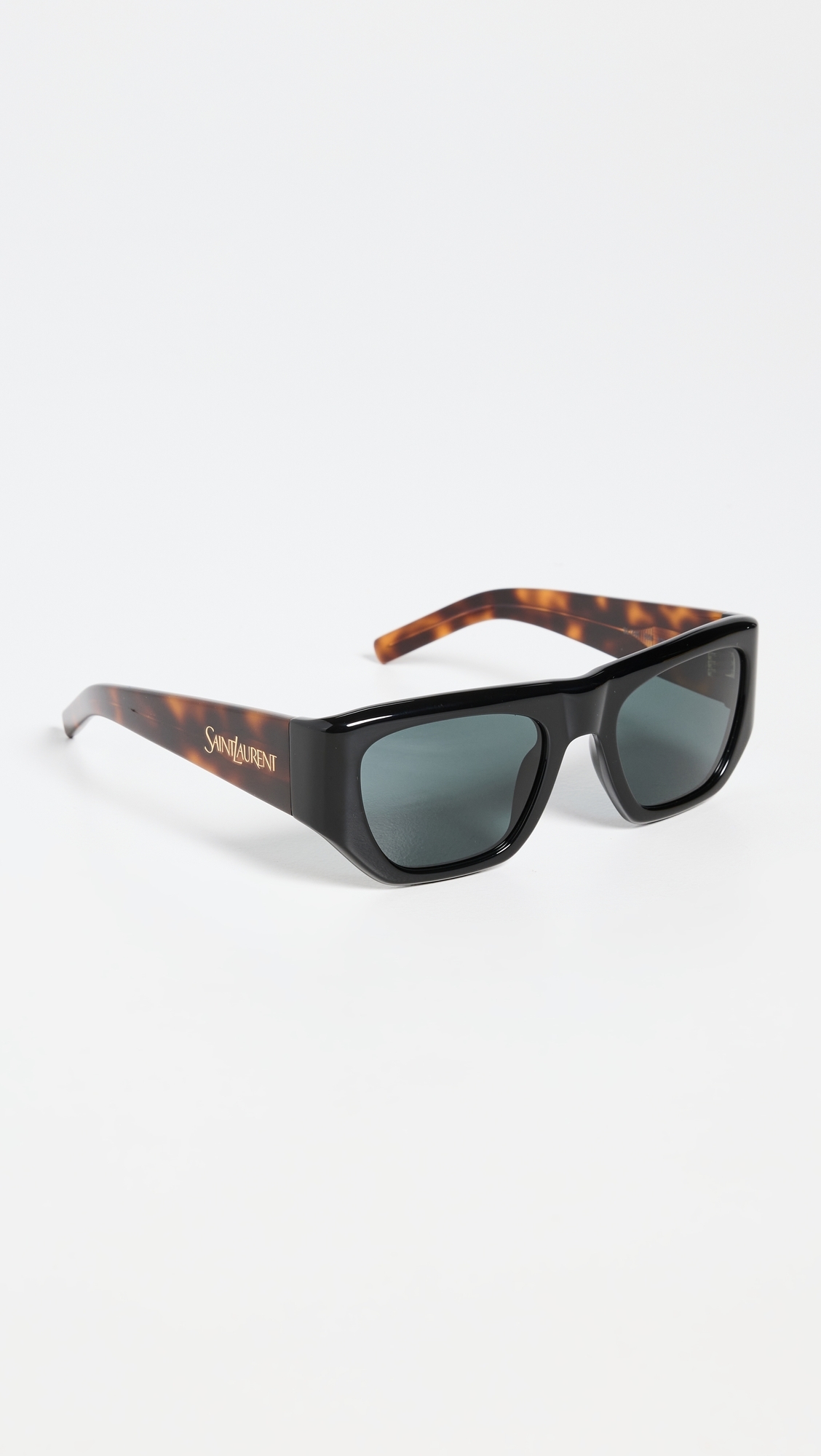 サンエス Saint Laurent Sl 740 Sunglasses - Black/Havana/Black | Editorialist