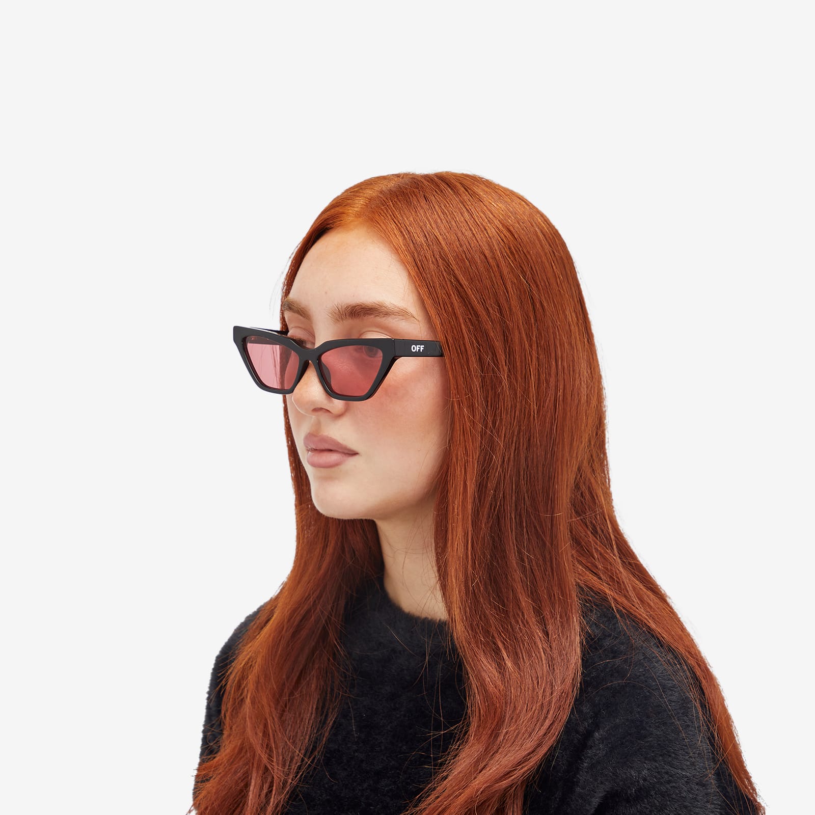 OFF-WHITE™ - MADISON (BLACK | RED) SUNGLASSES Off-White Madison Sunglasses 1025 Black - eye-oo.com main image 2
