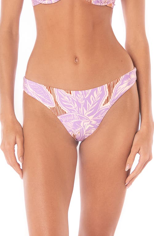 (取寄) マージ レディース ウィステリア ブルーム サブリミティ Maaji women Wisteria Bloom Sublimity Light Pastel Purple Maaji Wisteria Bloom Sublimity Reversible Bikini Bottom - Purple
