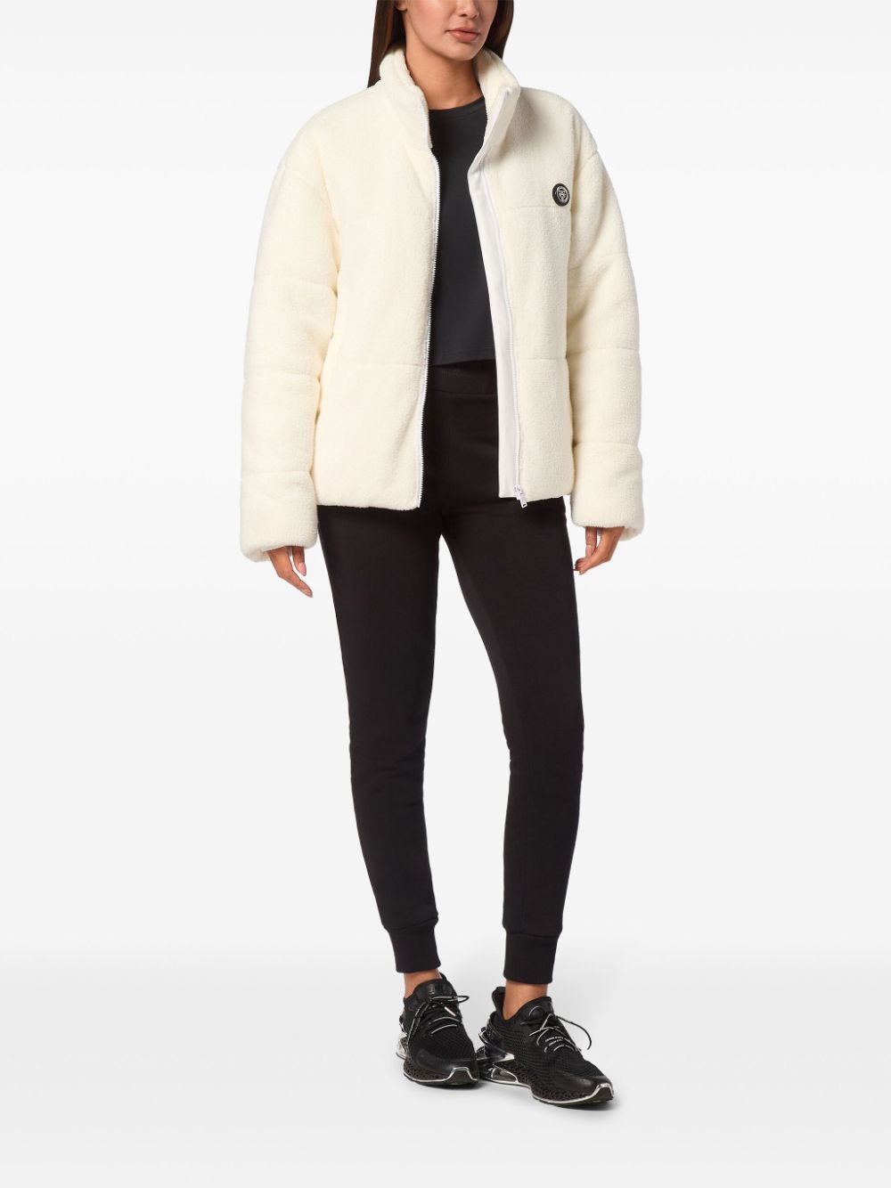 PLEIN SPORT Plein Sport sherpa puffer jacket