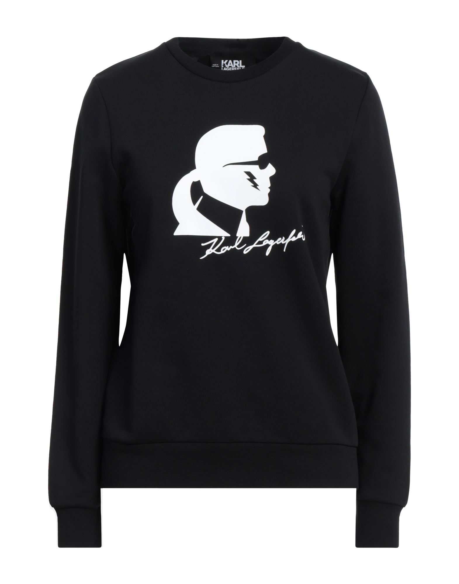 Karl Lagerfeld Paris Organic-Cotton Sweatshirt - White - 18% Off 
