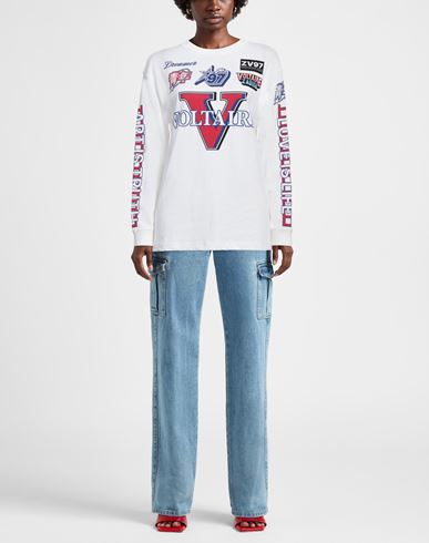 ZADIG&VOLTAIRE ZADIG & VOLTAIRE Long Sleeve Cotton T-Shirt with Graphic Print