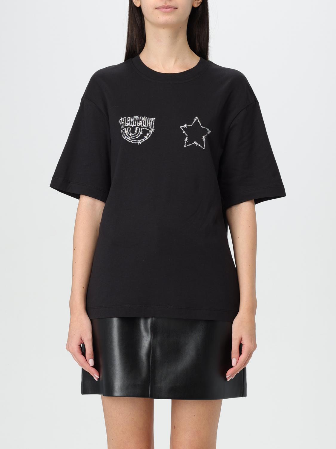 CHIARA FERRAGNI Chiara Ferragni Embroidered T-Shirt