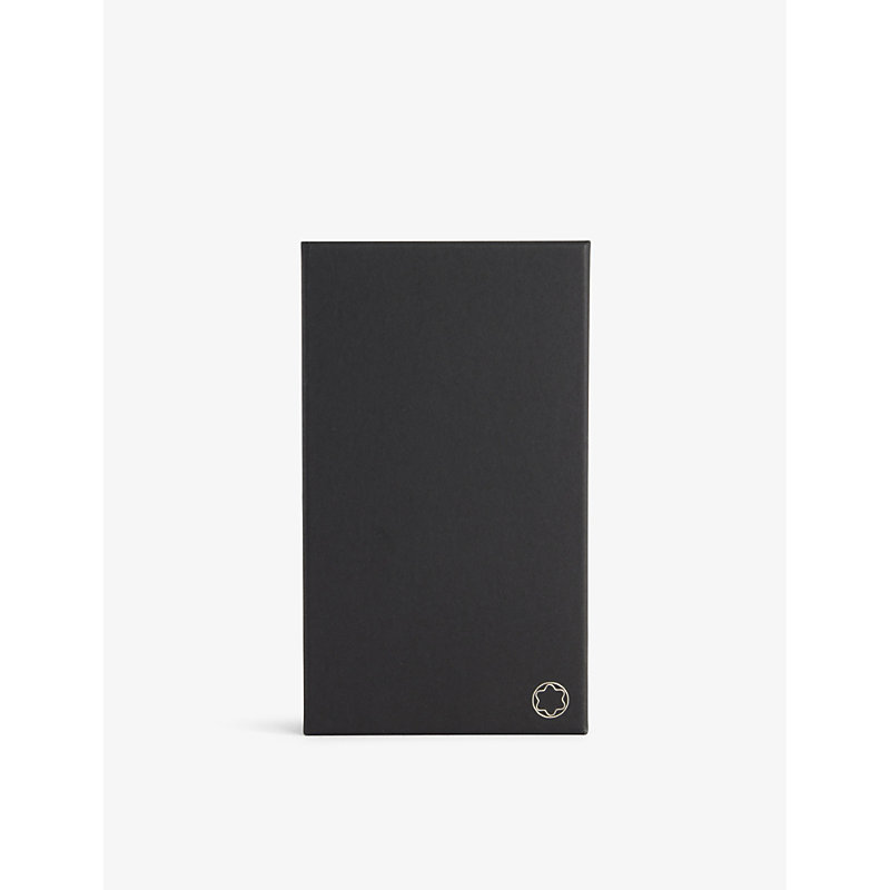 Montblanc Sartorial Iphone 16 Pro Max Leather Phone Case - Black