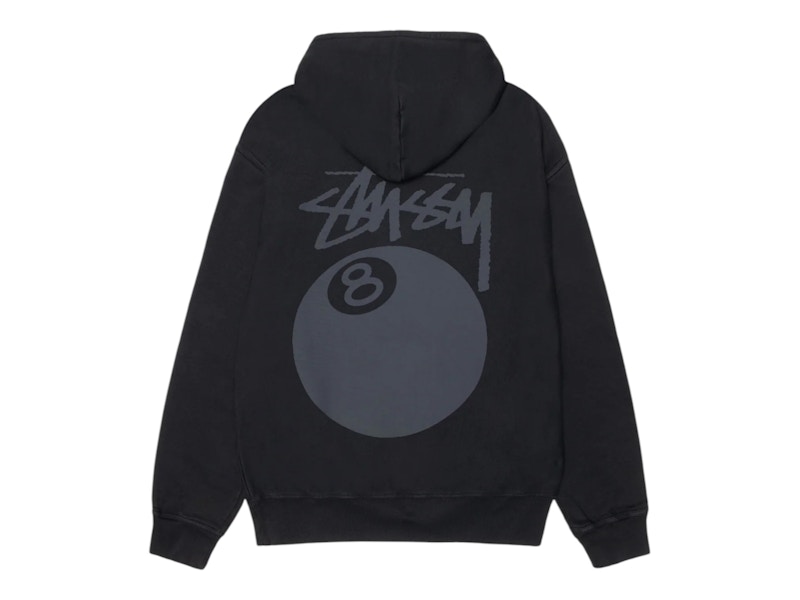 STUSSY×CPFM 8 BALL PIGMENT DYED HOODIE StüSsy X Cpfm 8 Ball Pigment Dyed Hoodie In Blue | Editorialist