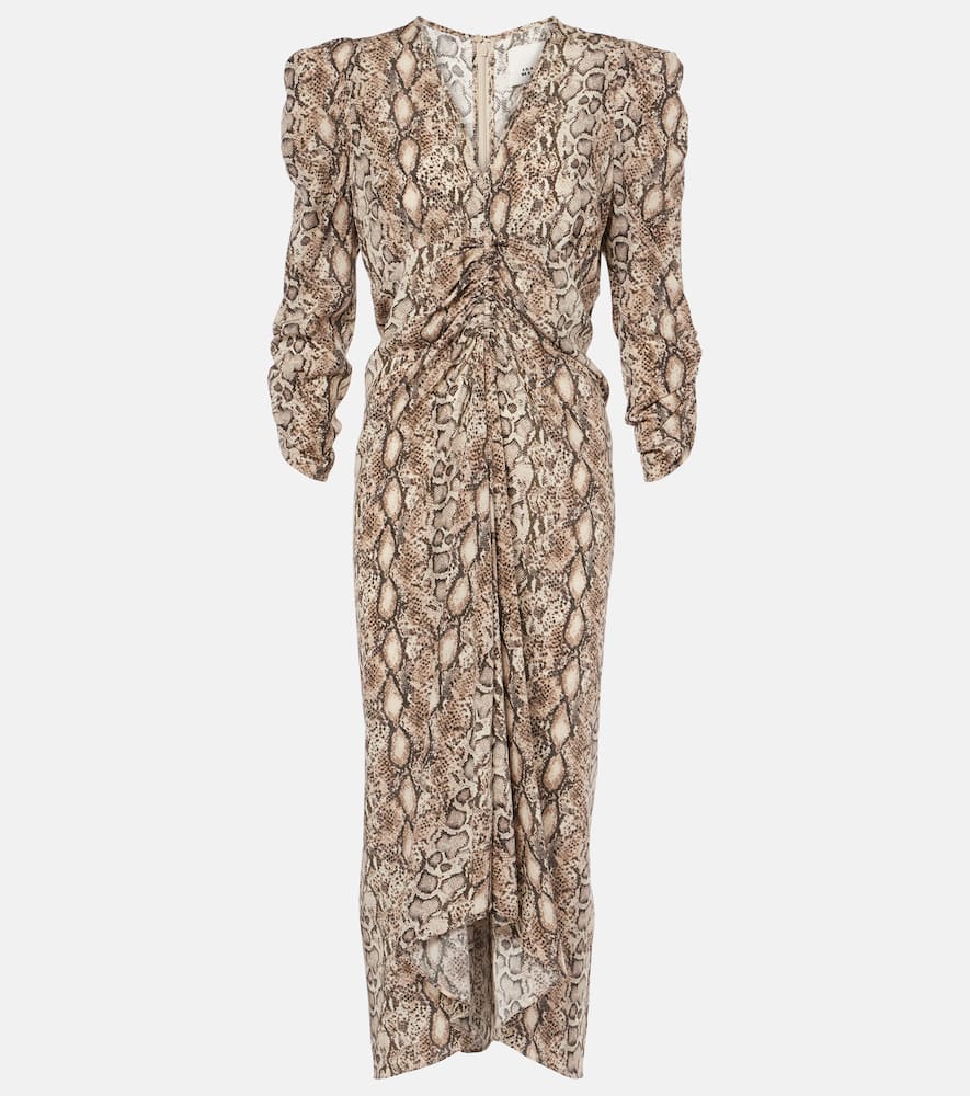 Isabel Marant Striped Crochet Dress In Multi - 55% Off | Editorialist