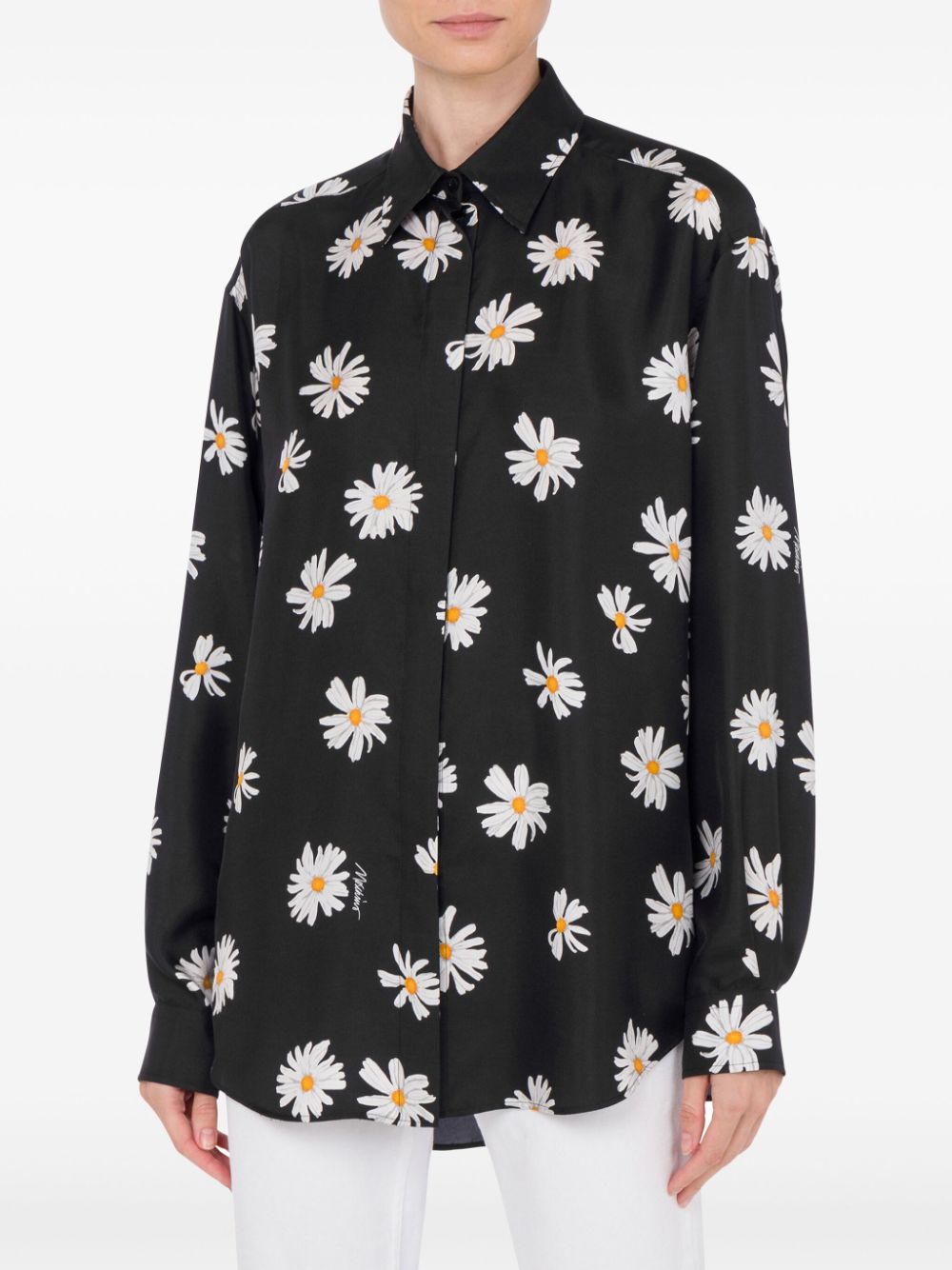 MOSCHINO Moschino Floral-Print Shirt