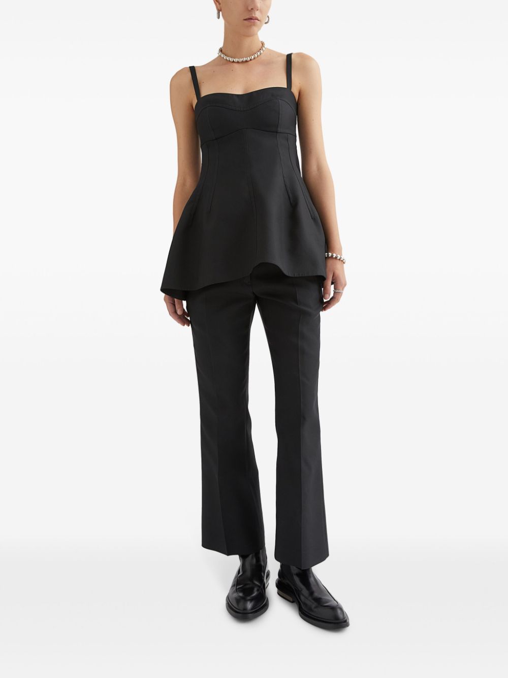 JIL SANDER Jil Sander Gabardine Tailored Trousers