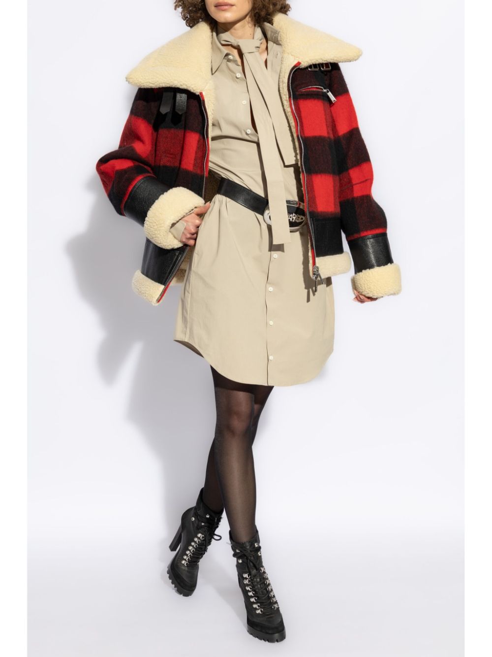 DSQUARED2 DSQUARED2 shirt midi dress
