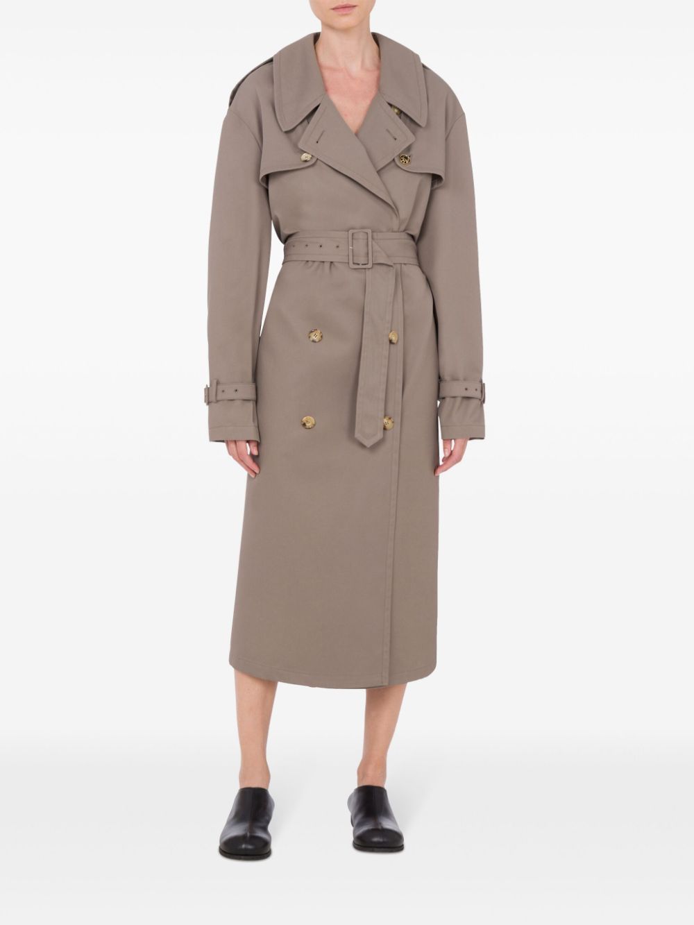 MOSCHINO Moschino Gabardine Trench Coat
